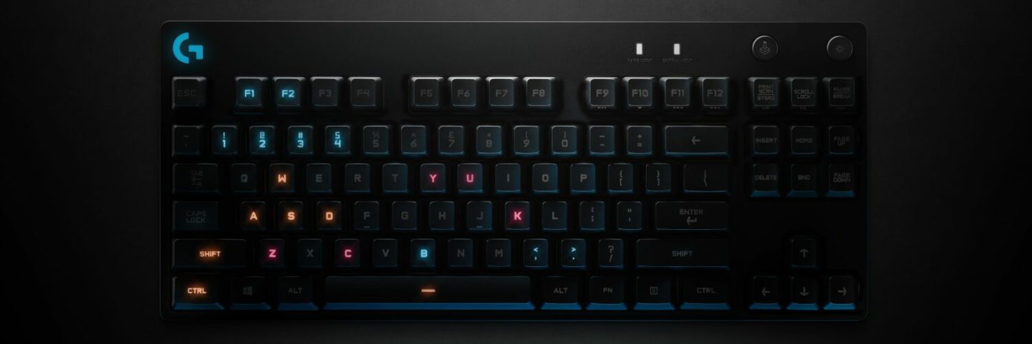 Logitech G Keyboard designed in collaboration with Top eSports Players
