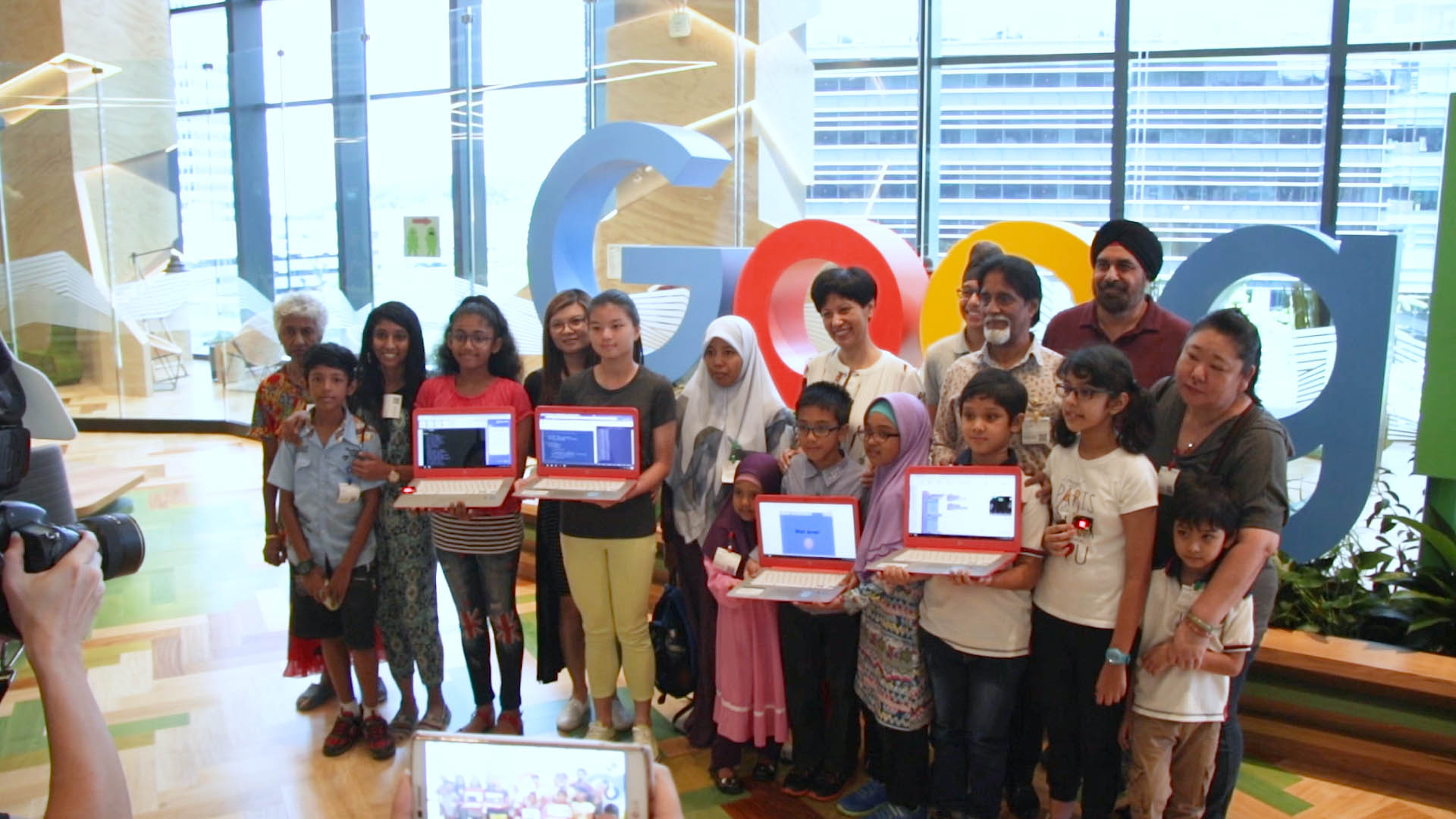 First batch of kids graduate from Code in the Community