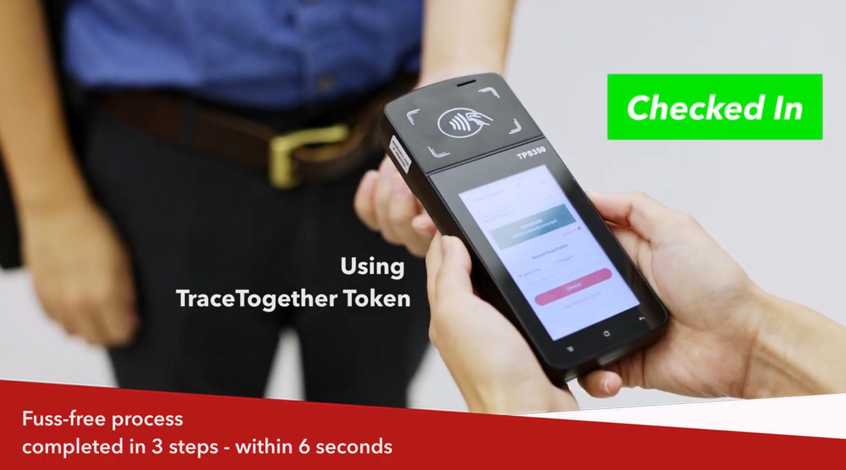 TraceTogether made simpler and faster with Canon HITS